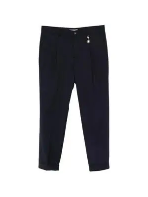 MANUEL RITZ Turn-up Chinos - Blue