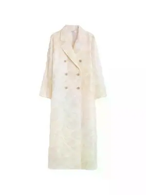 Max Mara Double-breasted Coat - Neutrals