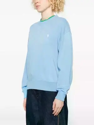 Polo Ralph Lauren Crewneck Logo Sweater - Blue