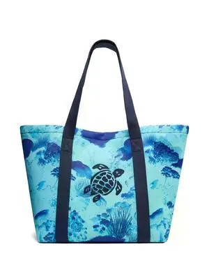 Vilebrequin Printed Beach Bag - Blue