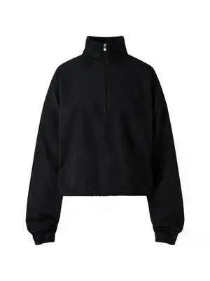 Carven High Neck Zip Sweatshirt