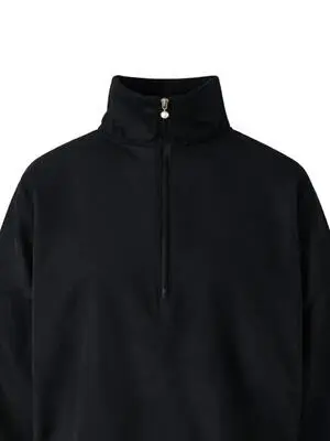 Carven High Neck Zip Sweatshirt