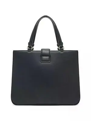 Armani Exchange Logo Plaque Tote Bag