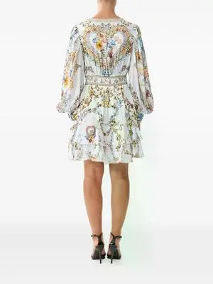 Camilla Long-sleeve Mini Dress