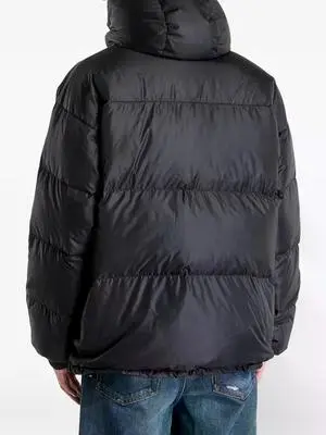 A BATHING APE Padded Zip-up Down Jacket With Drawstring Hood