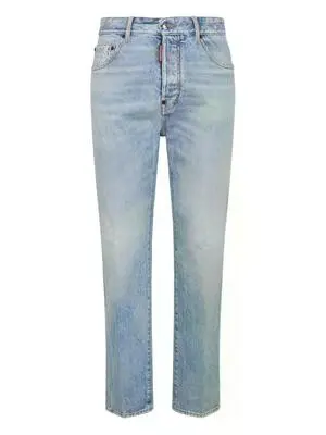 Dsquared2 642 Straight Leg Jeans - Blue