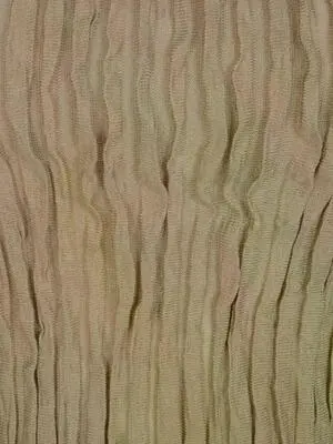 Giorgio Armani Pleated Lurex Sleeveless Top