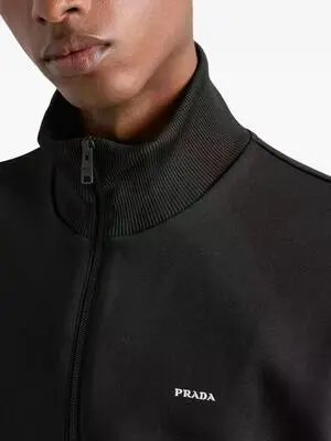Prada Technical Jersey Blouson Jacket