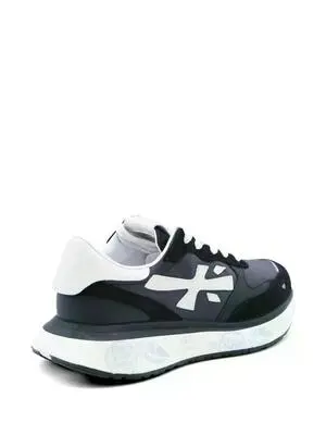 Premiata Lauryn Logo Suede Trainers - Blue