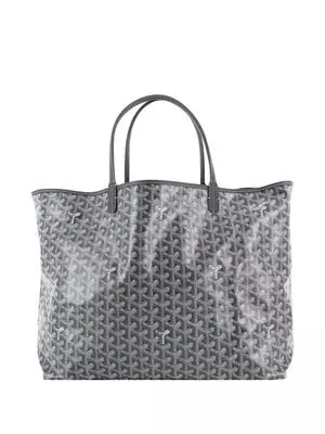 Goyard Saint Louis Coated Canvas Gm Tote Bag - Grey
