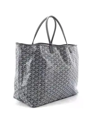 Goyard Saint Louis Coated Canvas Gm Tote Bag - Grey