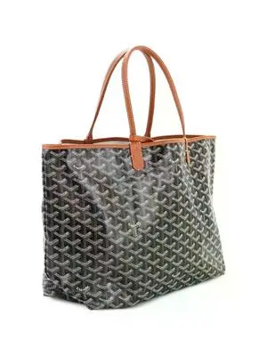Goyard Saint Louis Coated Canvas Pm Tote Bag - Brown