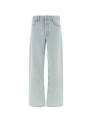 AGOLDE Arc Contrast-stitch Five-pocket Jeans