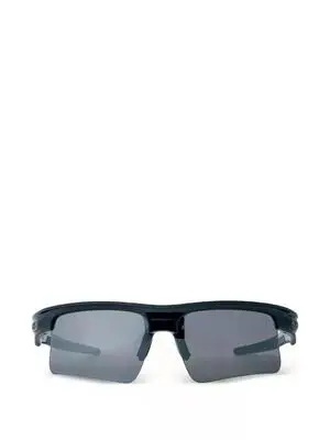 Oakley Half-rim Rectangle Sunglasses - Black