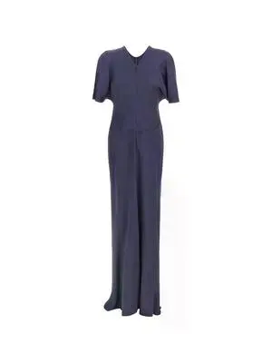 Victoria Beckham Isabella Draped Maxi Dress