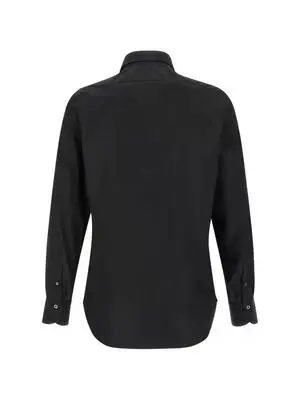 FINAMORE 1925 Napoli Collar Cotton Shirt