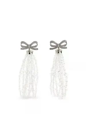 Self-portrait Silver Tone Earrings