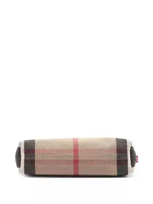 Burberry Check Canvas Crossbody Bag