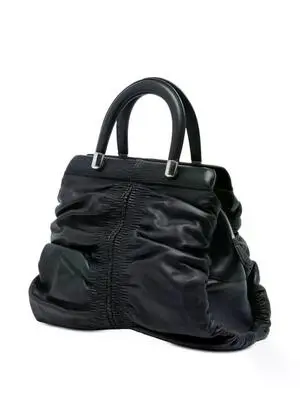 Dior Lambskin Karenina Frame Bag Tote Bag