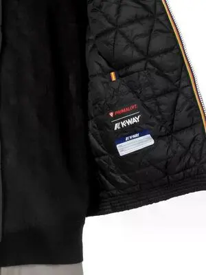 K-WAY Quilted Sleeveless High Neck Zip Vest