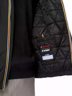 K-WAY Hooded Zip Jacket - Black