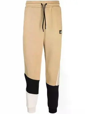 Adidas Colour-block Track Pants - Neutrals