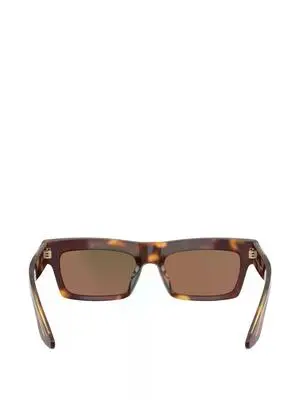 Oliver Spencer Rectangle Frame Sunglasses