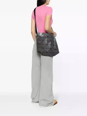 Issey Miyake Geometric Crossbody Bag - Grey