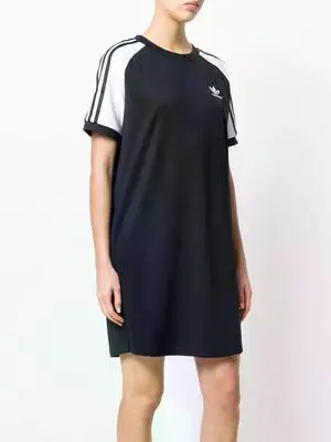 Adidas Originals Adicolour 3-stripe Raglan Dress - Black