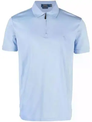Polo Ralph Lauren Short-sleeve Cotton Polo Shirt - Blue