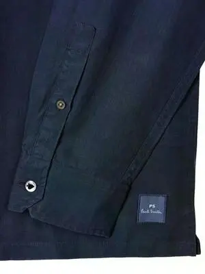 Paul Smith Lyocell Pocket Shirt - Blue