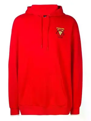 PUMA X Xo Logo Printed Hoodie - Red