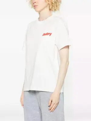 AUTRY Logo Print Crew Neck T-shirt