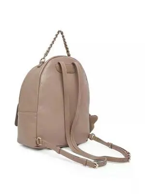 Liu Jo Detachable Coin Purse Chain-strap Backpack - Brown