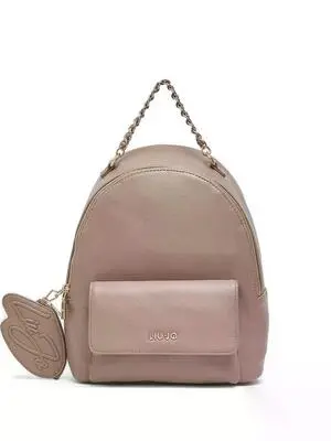 Liu Jo Detachable Coin Purse Chain-strap Backpack - Brown
