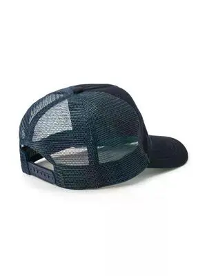 Polo Ralph Lauren Graphic-print Mesh-panelled Cap - Blue