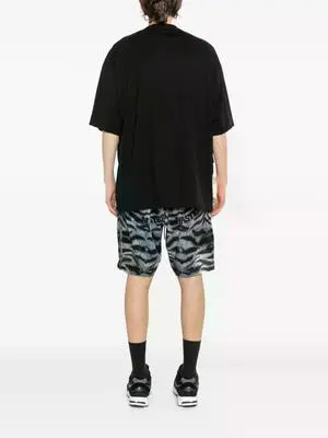 MASTERMIND WORLD Logo-embroidered T-shirt - Black