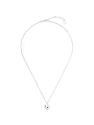 STOLEN GIRLFRIENDS CLUB Heart Shaped Ruby Pendant Necklace - Silver