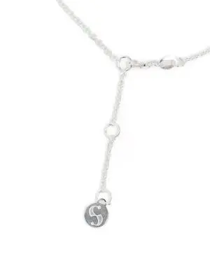 STOLEN GIRLFRIENDS CLUB Sentimental Script Necklace - Silver