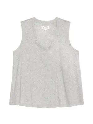 PSOPHIA Sleeveless Scoop Neck Top - Grey