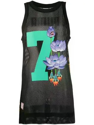 PUMA Perforated Tank Dress - Black