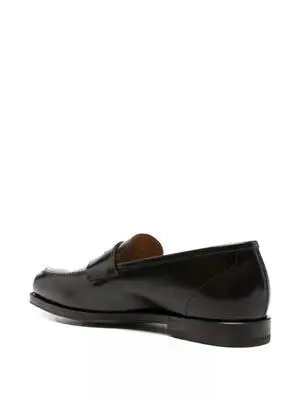 GREEN GEORGE Penny Slot Loafers - Brown