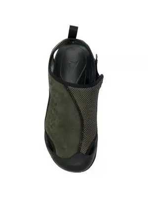 ROA Cut-out Sandals - Green