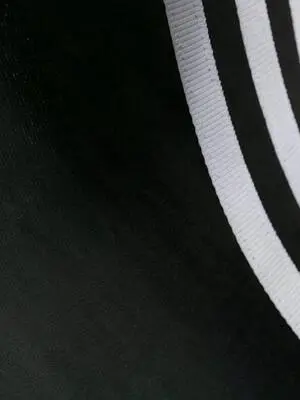 Adidas Striped Open-back Bodysuit