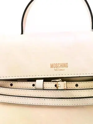 Moschino Small Tie Me Tote Bag - Neutrals