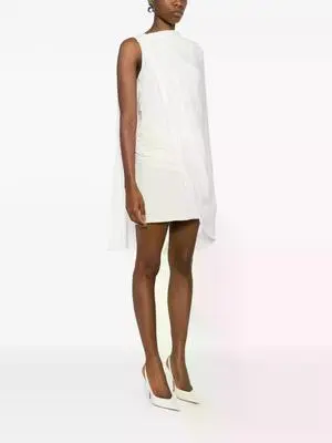 ROTATE BY BIRGER CHRISTENSEN Sleeveless Cape Mini Dress