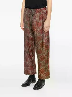 UMA WANG Perch Trousers - Red