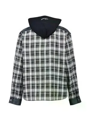 BREATH Hooded Check Shirt