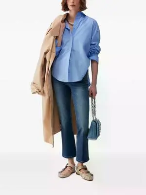 Liu Jo Long Sleeve Button Shirt - Blue