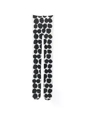 Issey Miyake 2000s Geometric Pattern Leggings
